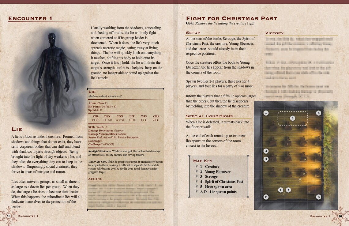 Dungeons and Dragons Module and Maps for All Ages: A Christmas Carol ...