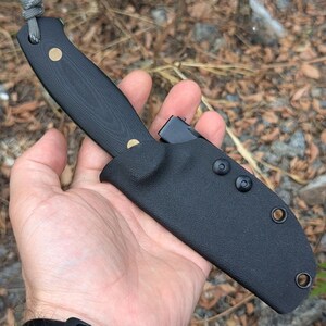 Handmade Knife "goliath " (steel N690) | Gift for Him | Sheath Knife ...