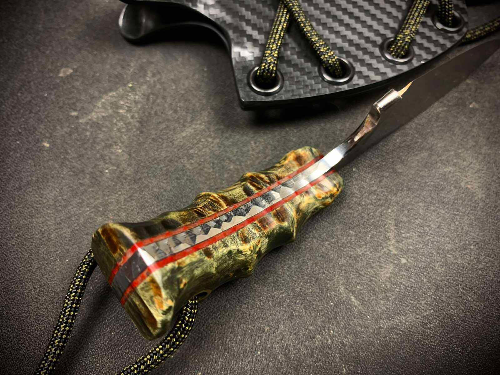 Neck Knife With Sheath N690 Steel, Knife on the Neck, Small Pocket ...