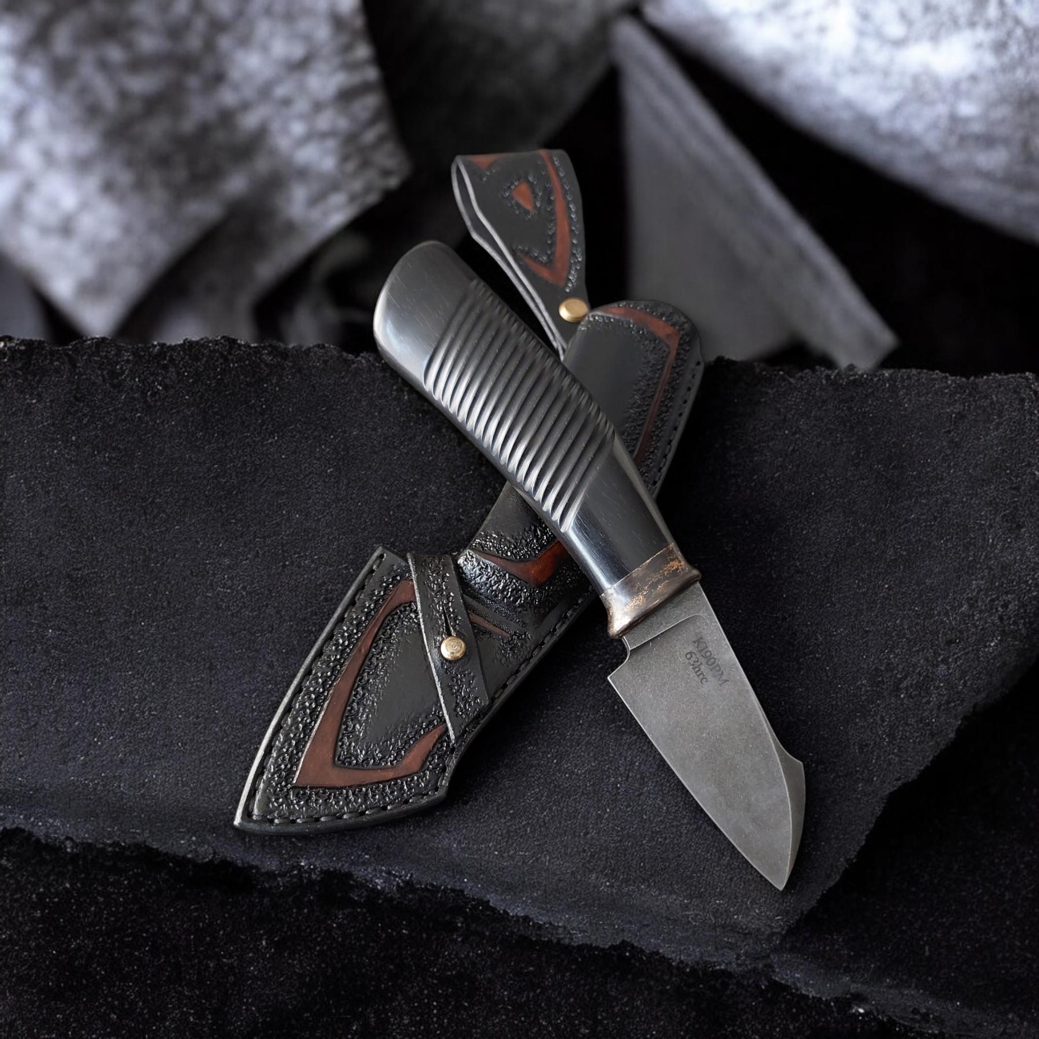 Handmade Knife K190 PM Bohler Uddeholm (65HRC), Skinner | Gift for Him ...