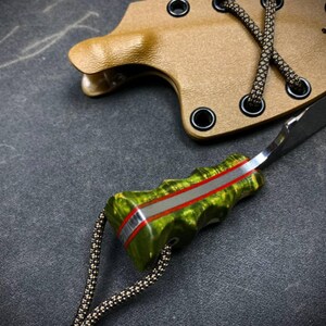 Neck Knife With Sheath (N690 Steel) #2, Knife on the Neck, Small Pocket ...