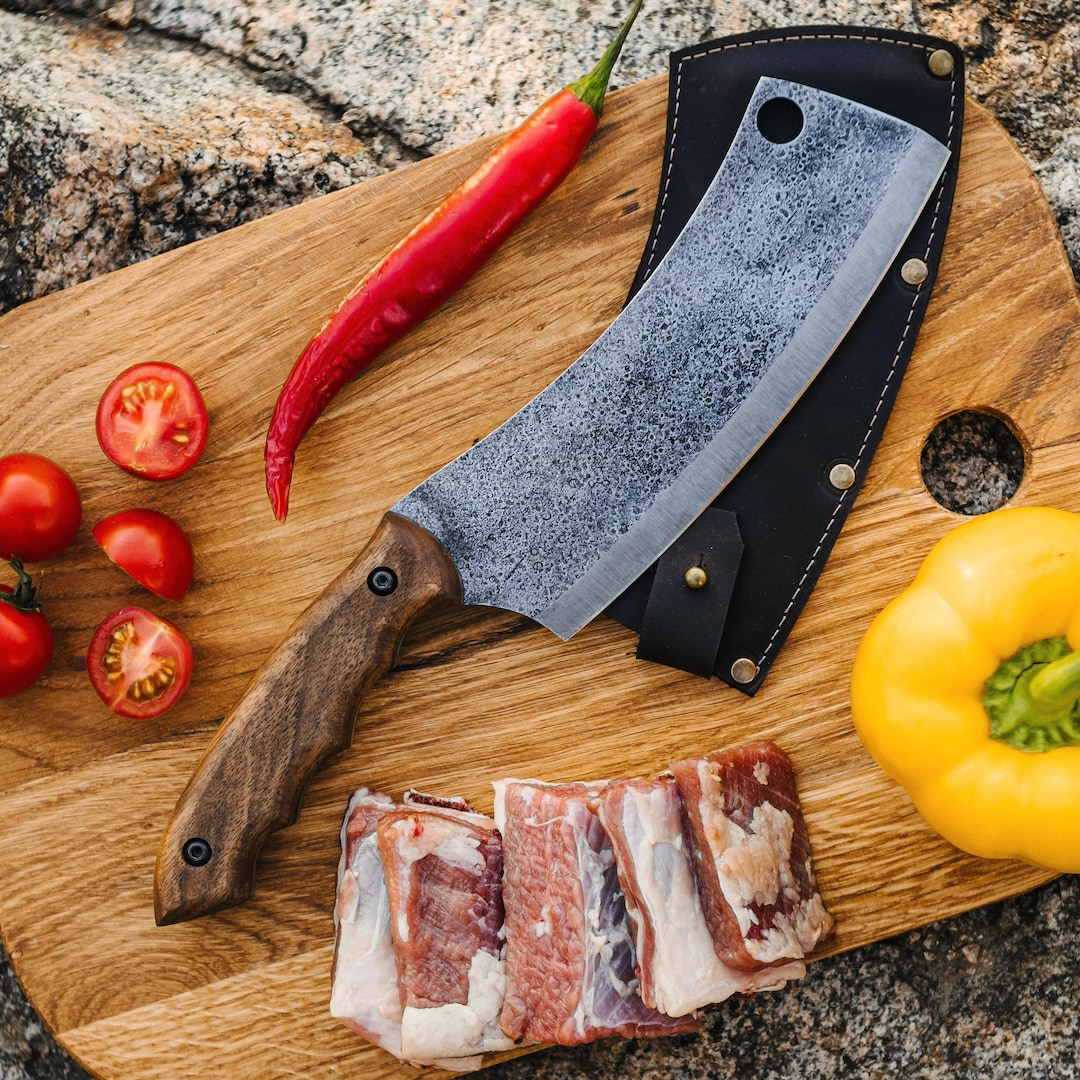 Kitchen Hatchet With a Puller, Meat Cleaver, Kitchen Knife - Axe ...