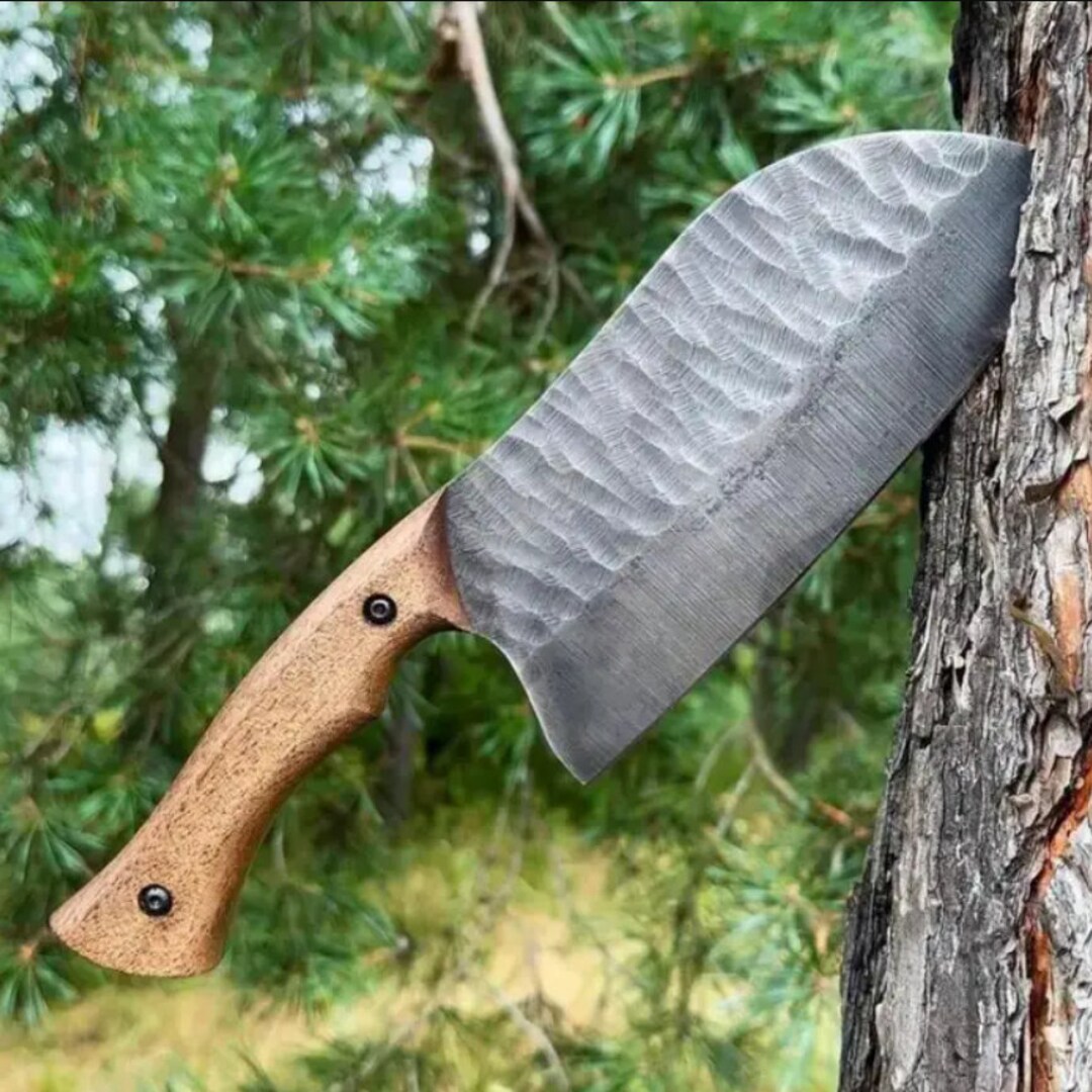 Serbian Knife of 5 Millimeters, Meat Cleaver, Bone Cleaver, Serbian ...