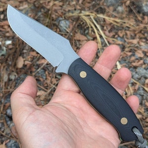 Handmade Knife "goliath " (steel N690) | Gift for Him | Sheath Knife ...