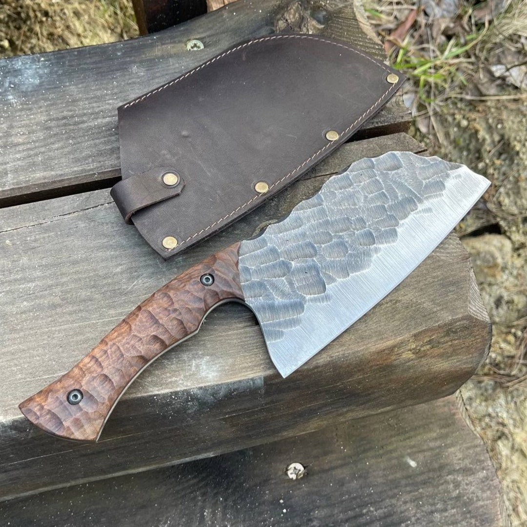 Serbian Knife of 5 Millimeters, Meat Cleaver, Bone Cleaver, Serbian ...