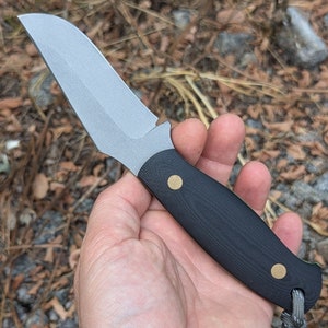 Handmade Knife "goliath " (steel N690) | Gift for Him | Sheath Knife ...