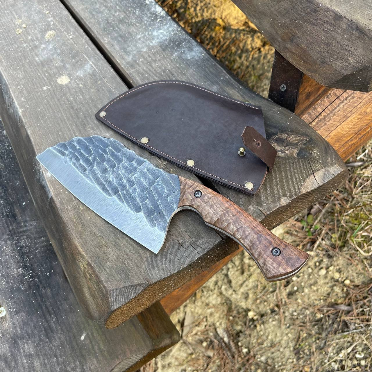 Serbian Knife of 5 Millimeters, Meat Cleaver, Bone Cleaver, Serbian ...