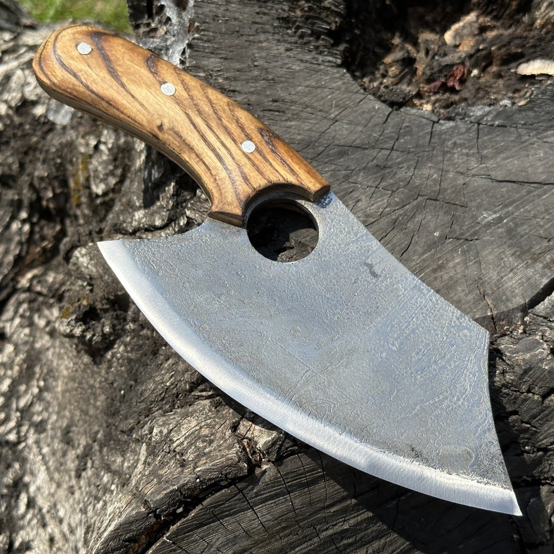 Kitchen Hatchet With a Puller, Meat Cleaver, Kitchen Knife Axe, Serbian ...