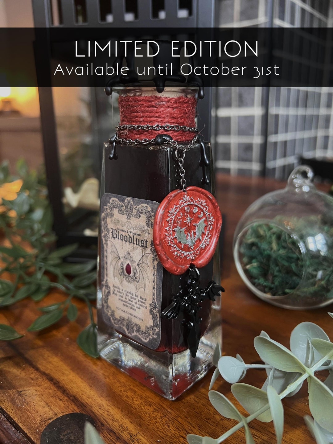 Bloodlust Limited Edition Potion, Colour Changing Fantasy Prop, Magical ...