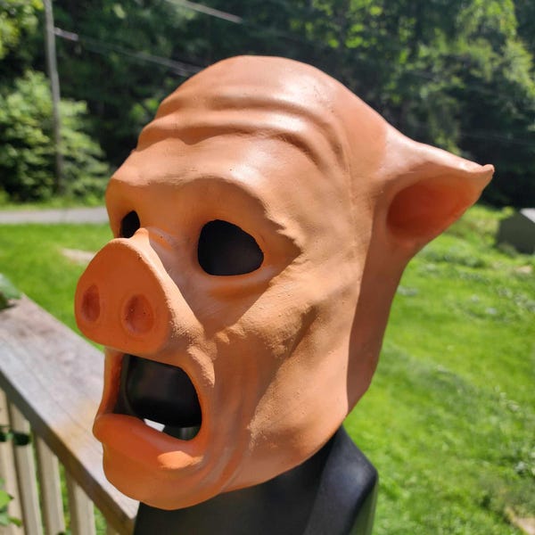 Pig Mask - Etsy
