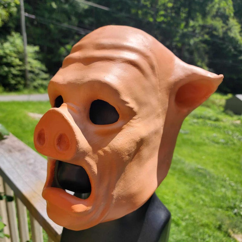 Pig Mask - Etsy