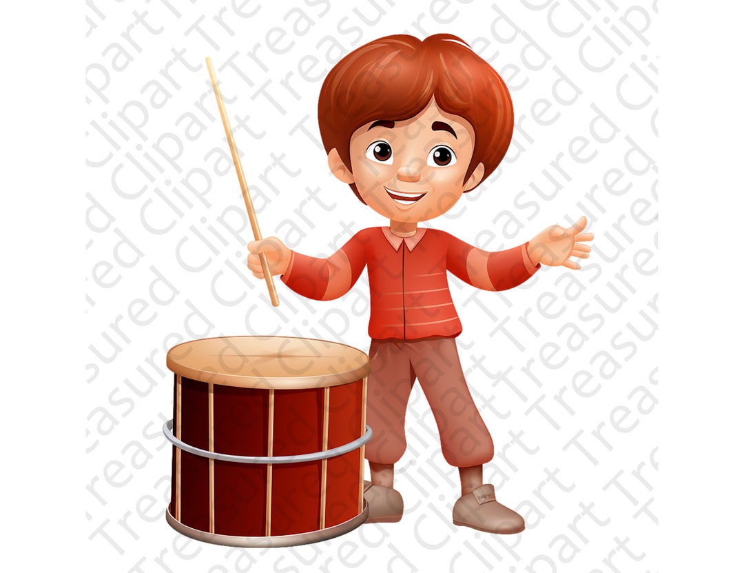 Holiday Beat: Little Drummer Boy Clipart Seasonal Clipart High-quality ...