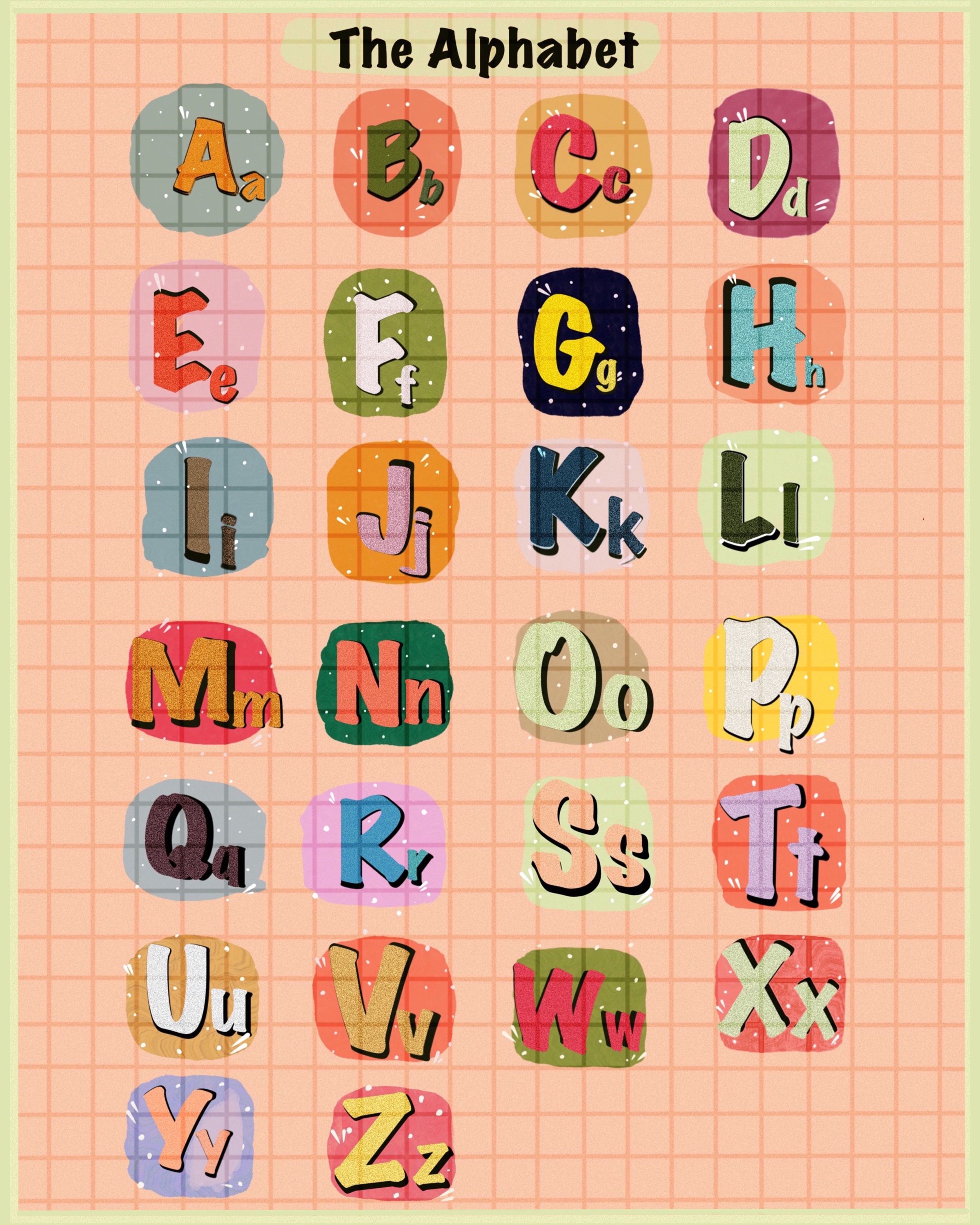 Classroom Decor,classroom Posters,homeschool Decor,alphabet,alphabet ...