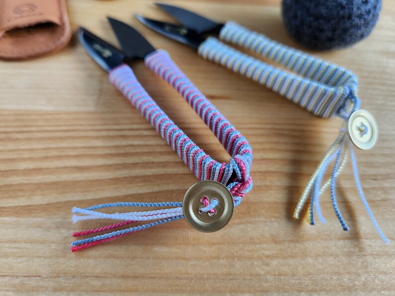 COHANA Shozaburo Thread Snips With Iga Silk Braid - Etsy