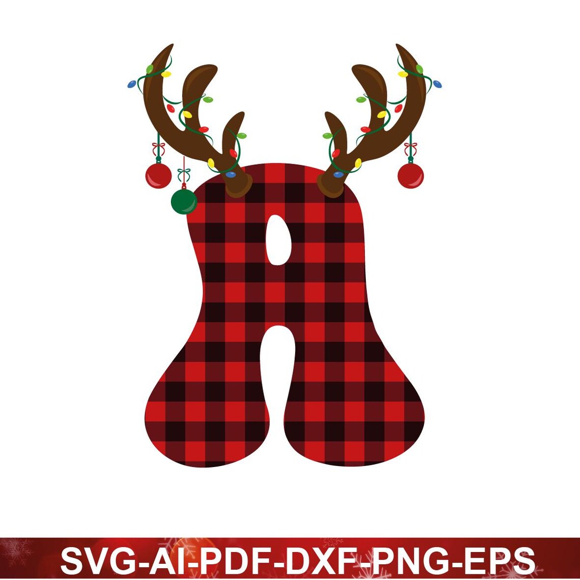 Christmas Alphabet PNG Christmas Letters Numbers Clipart Santa Alphabet ...