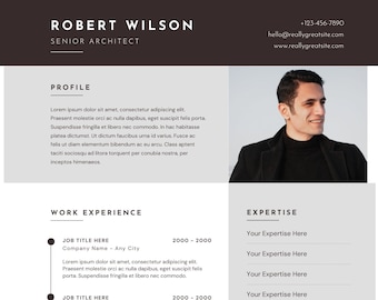 Dynamic and Editable Resume CV Template - Craft Your Career Narrative ...
