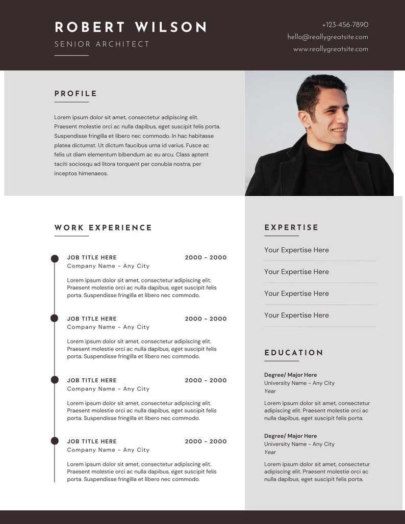 Professional Resume CV Bundle - Elevate Your Career Narrative - Etsy