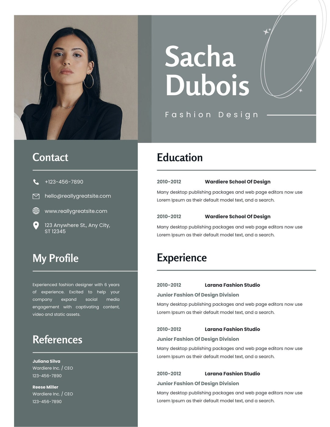 Dynamic and Editable Resume CV Template - Craft Your Career Narrative ... Dynamic and Editable Resume CV Template - Craft Your Career Narrative ...