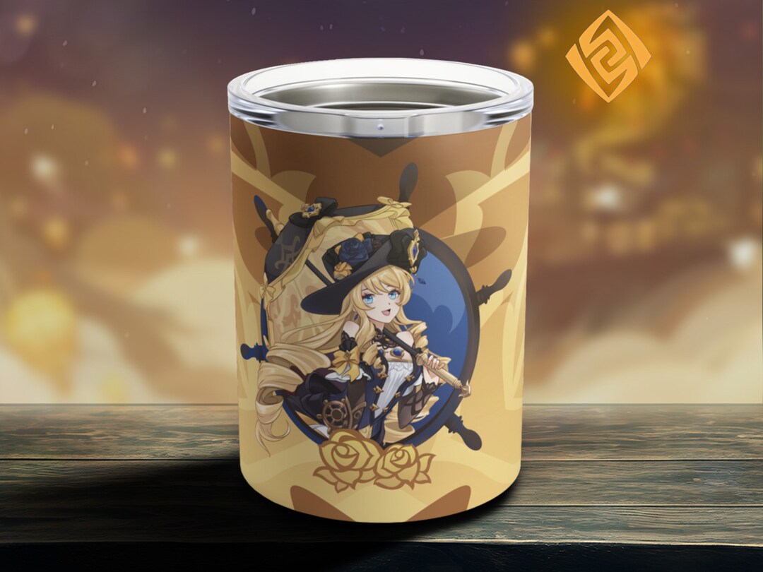 Navia Tumbler Limited Edition Genshin Fan Made Merch Great Gift for ...