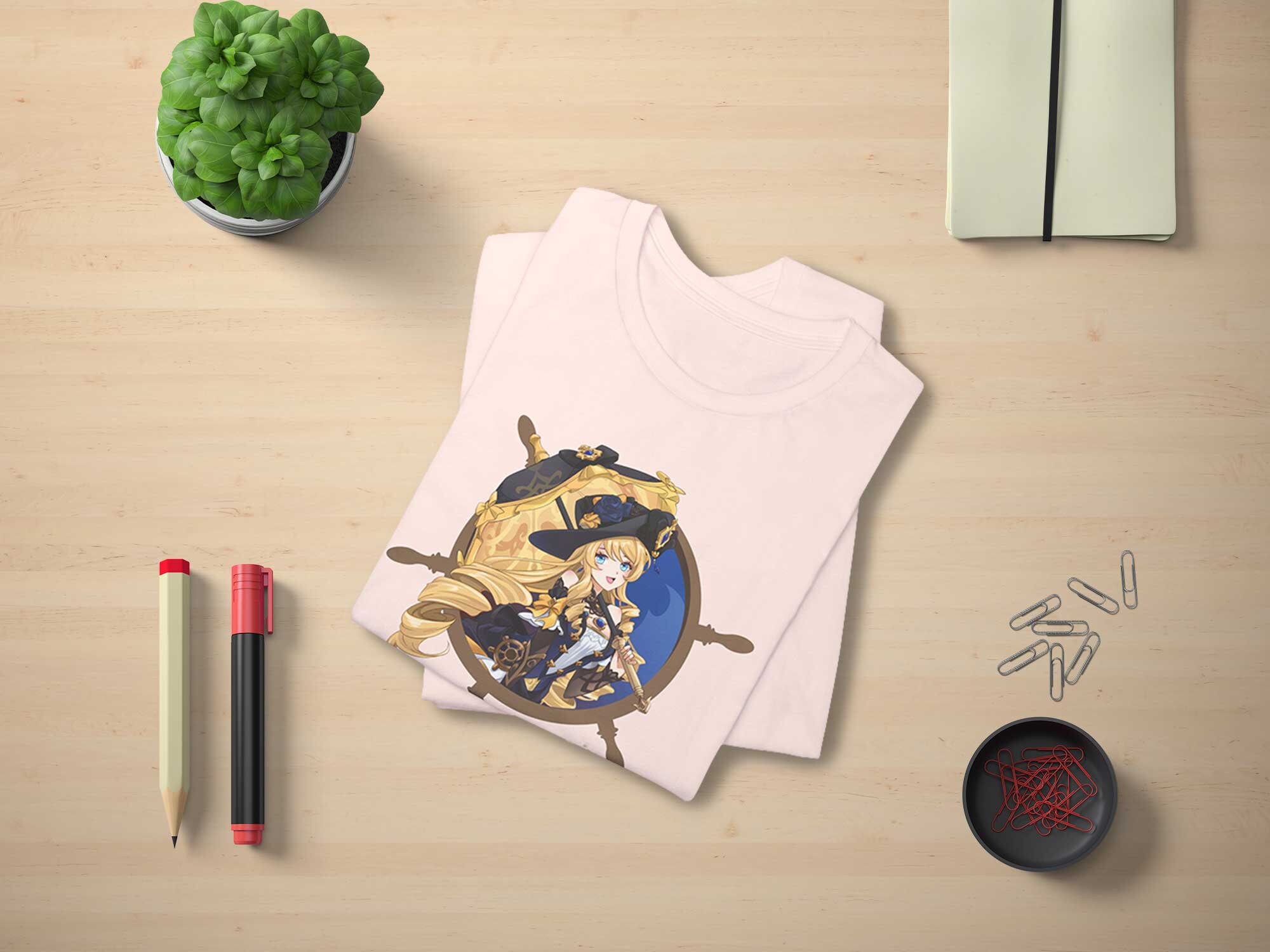 Navia Shirt Limited Edition Genshin Fan Made Tee Gift for Video Game ...