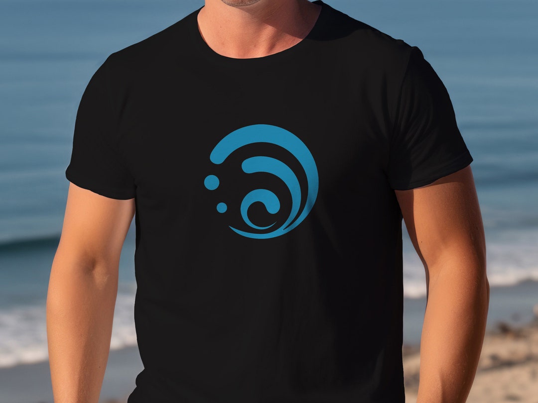 Genshin Hydro Shirt - Fan-made Merch - Gamer Gift - Etsy