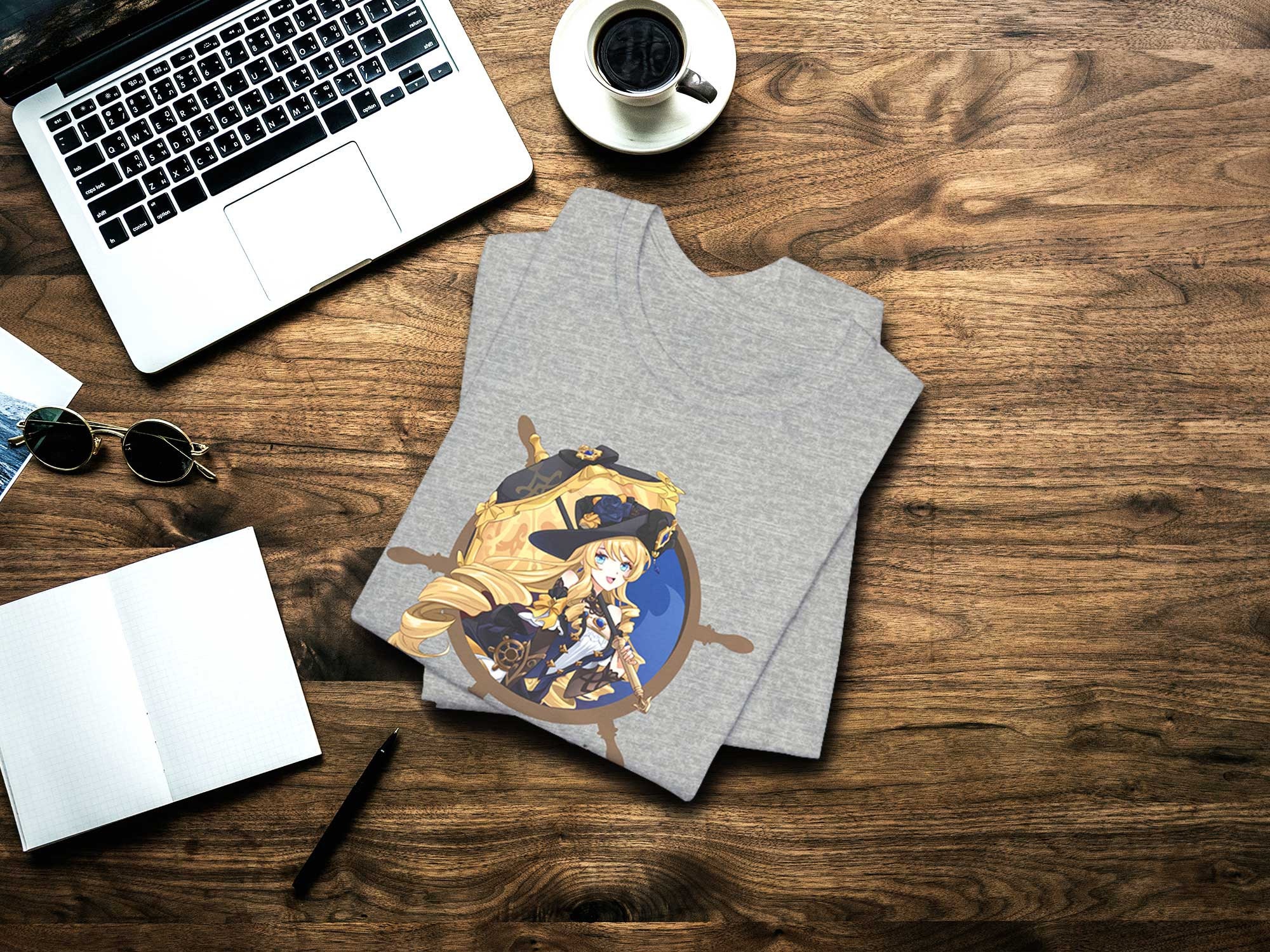 Navia Shirt Limited Edition Genshin Fan Made Tee Gift for Video Game ...