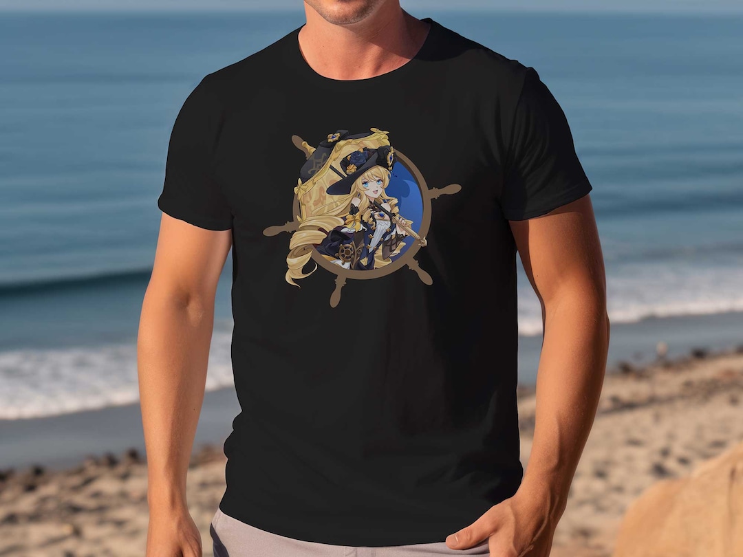 Navia Shirt - Limited Edition Genshin Fan Made Tee - Gift for Video ...