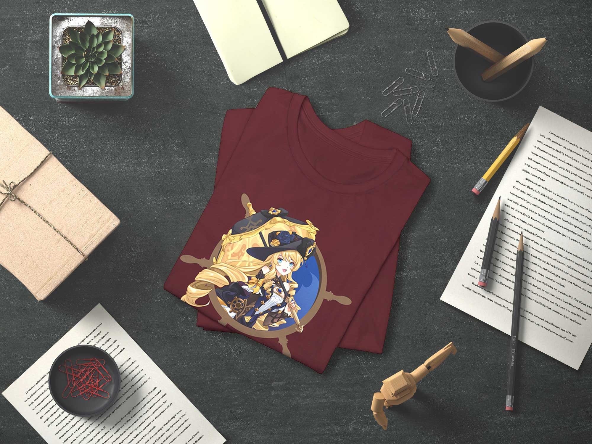 Navia Shirt Limited Edition Genshin Fan Made Tee Gift for Video Game ...