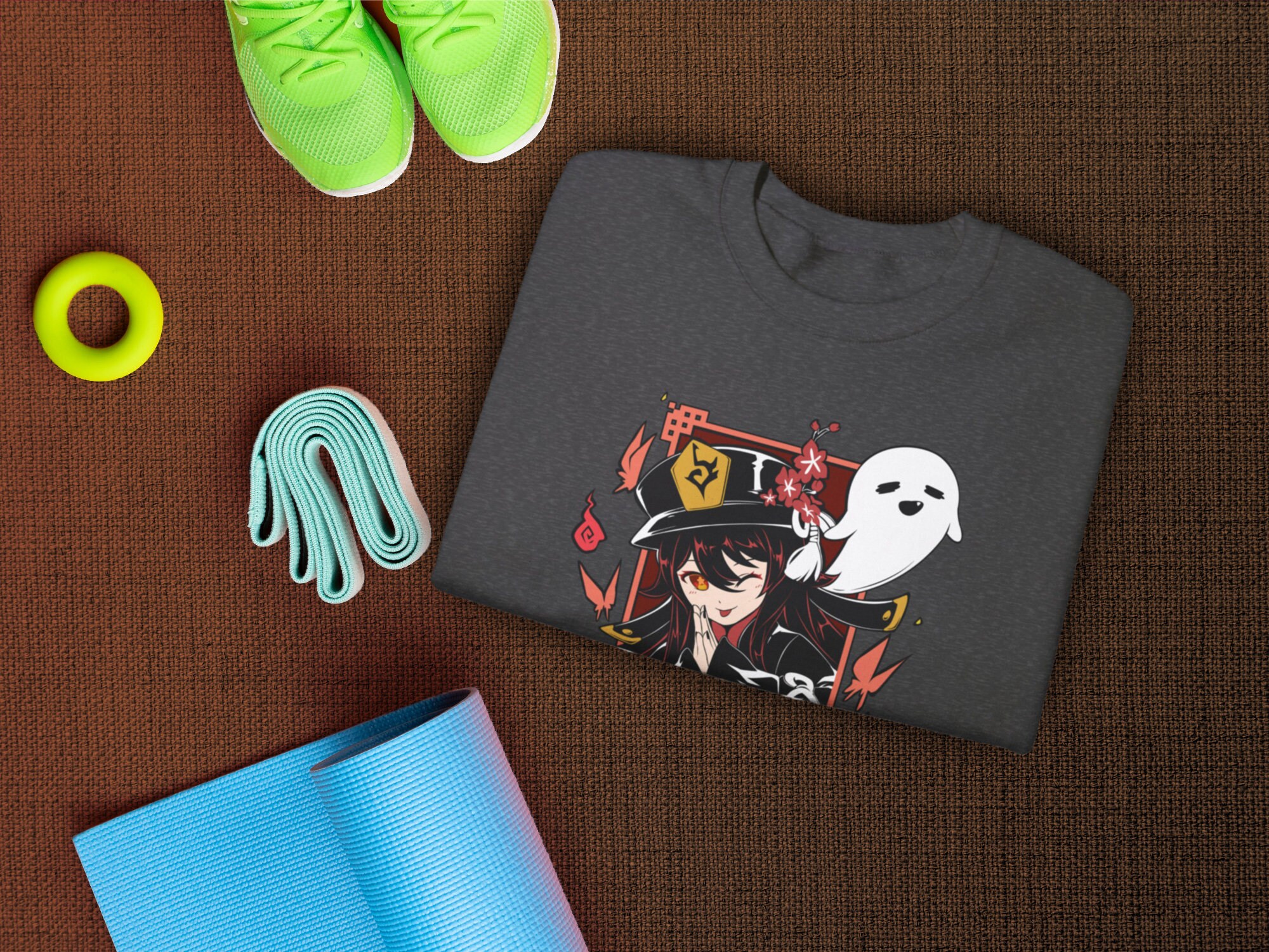 Hu Tao Sweatshirt Genshin Fan-made Merch Limited Supply - Etsy