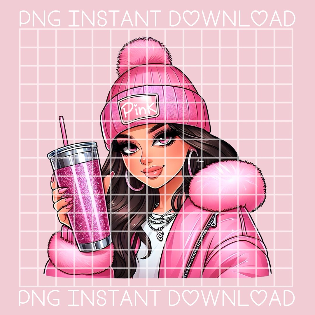 Boujee Girl PNG - Etsy
