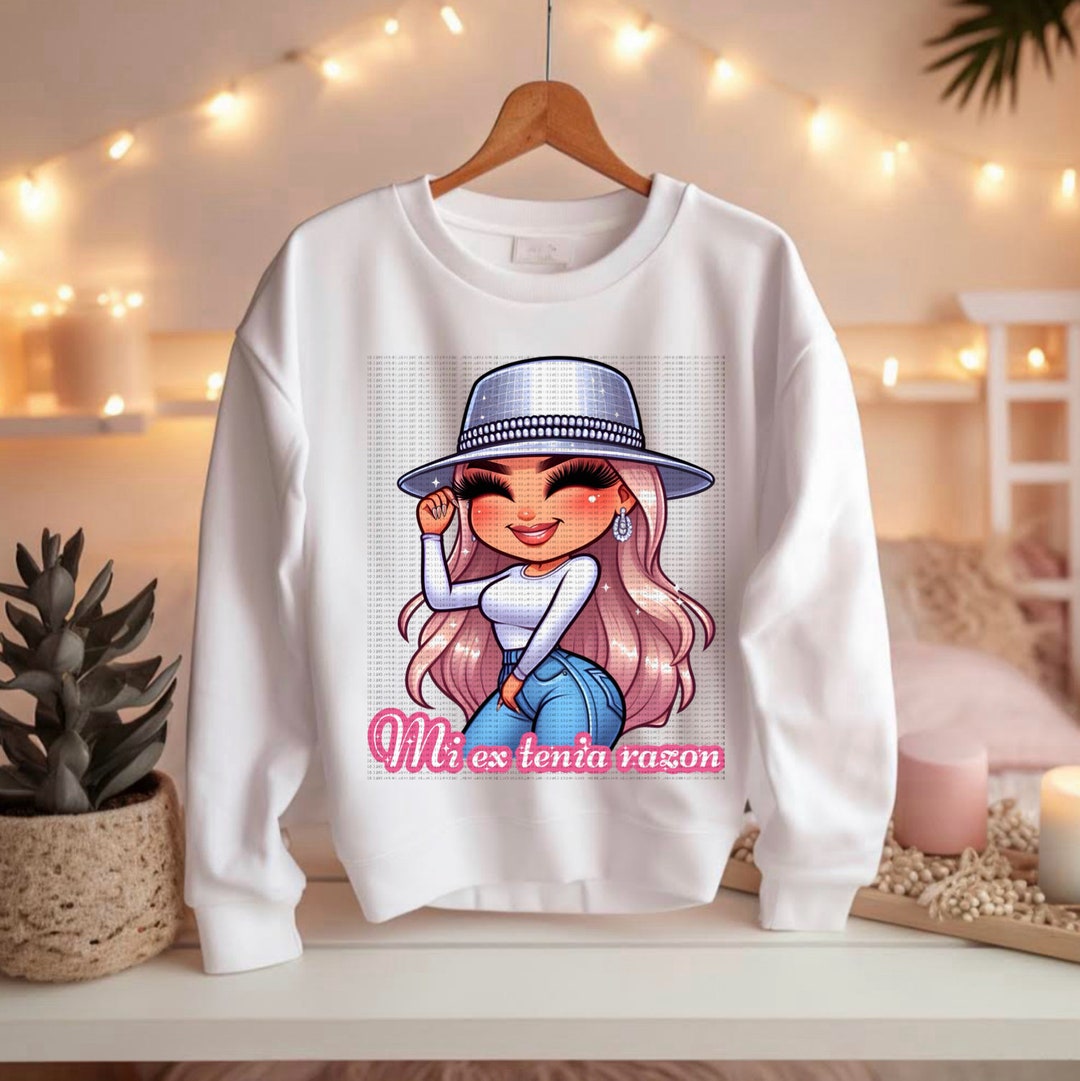 Mi Ex Tenia Razon PNG,BICHOTA Season Png - Etsy