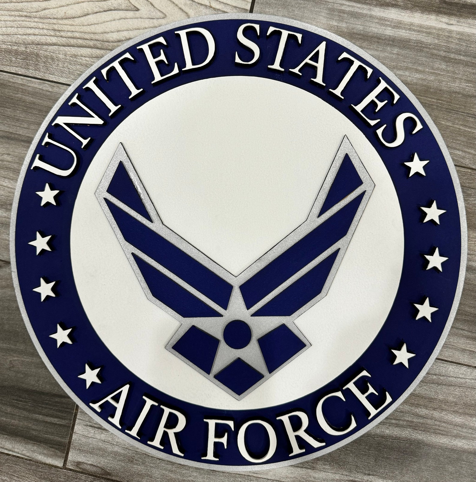 United States Air Force Wall Plaque, Wall Art, Retirement Gift, Veteran ...