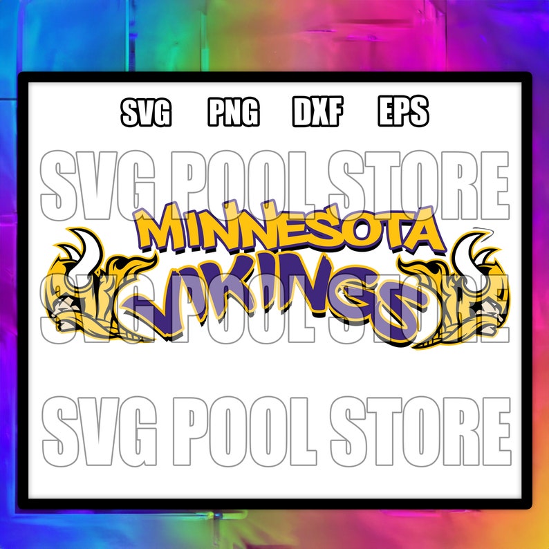 Minnesota Vikinngs Football SVG PNG, Svg Sports Files, Svg for Cricut ...
