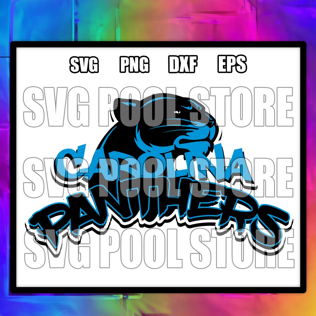 Carolina Pantherrs Football SVG PNG, Svg Sports Files, Svg for Cricut ...