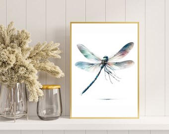 Dragonfly Poster - Etsy