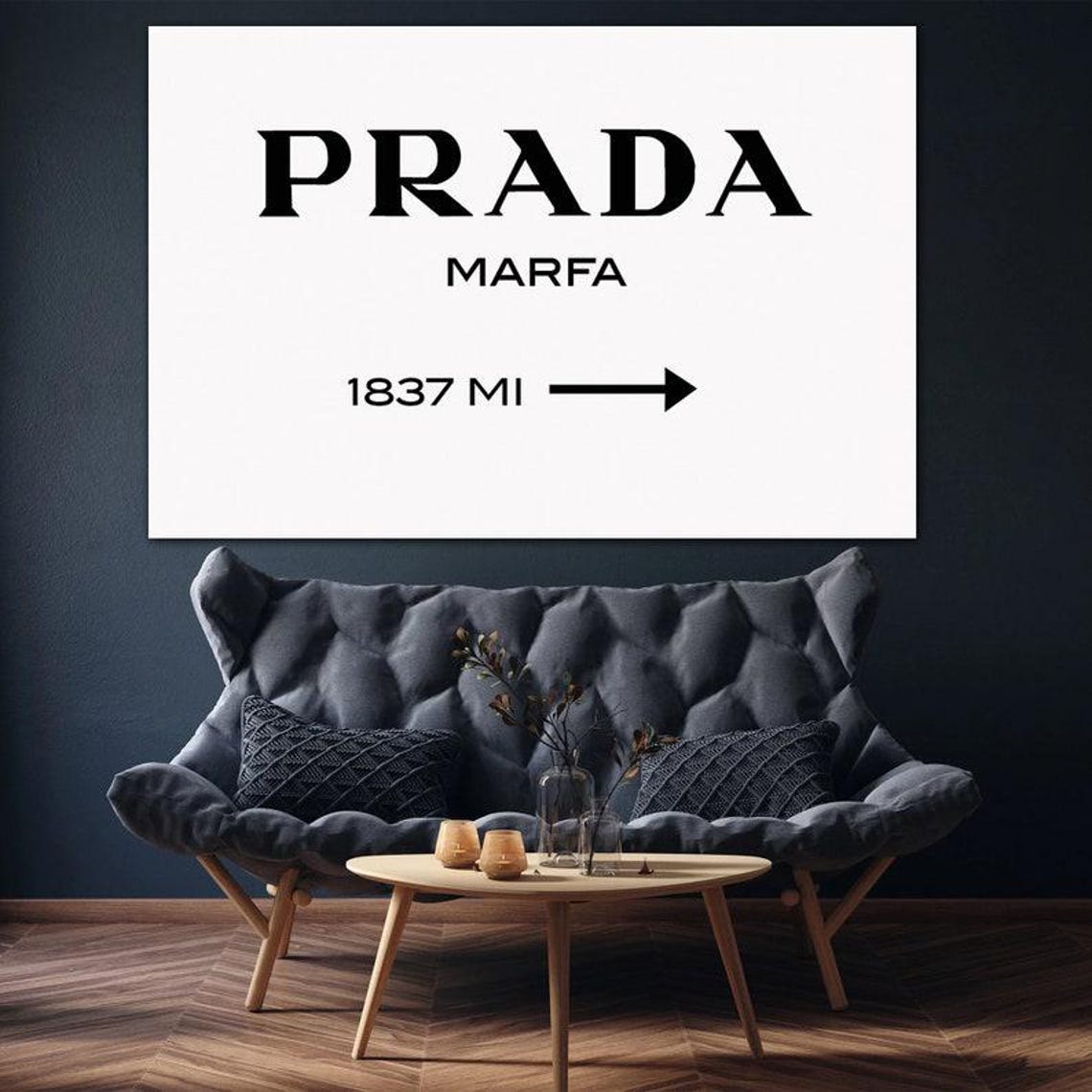 Gossip Girl Marfa Sign, Marfa Canvas, Luxury Fashion Canvas ...