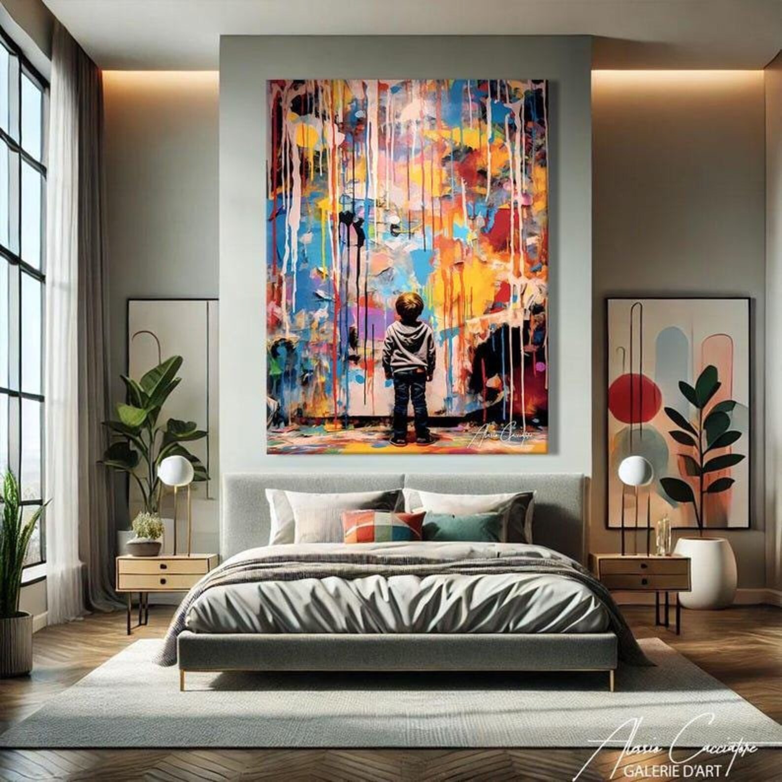 Street Art Prints Framed, Modern Pop Art Wall Art Large, Pop Culture ...
