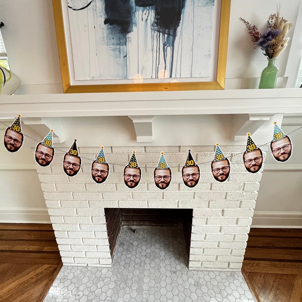 Custom Face Photo Banner - Etsy