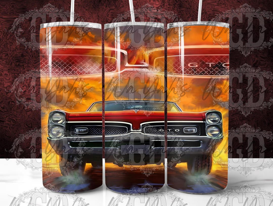 GTO Classic Cars - 20oz Tumbler Sublimation Design. - Etsy
