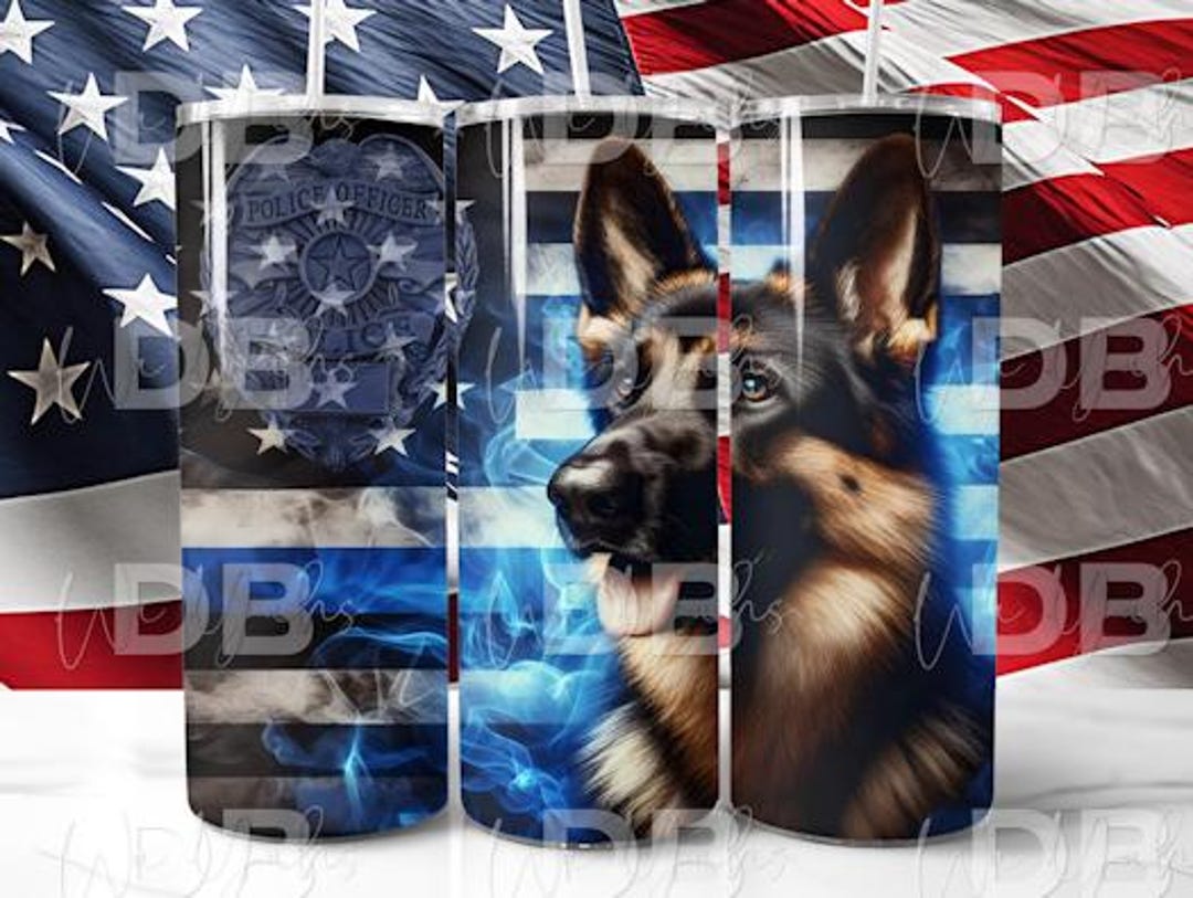 K9 Police Unit Sublimation Design | Digital Download for 20oz Tumblers ...