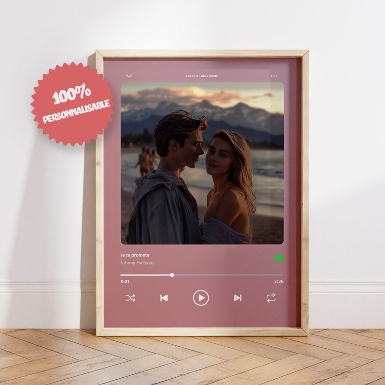 Personalized Couple Gift, Personalized Couple Poster, Spotify Poster ...