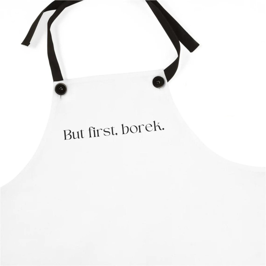 But First, Borek Apron I Armenian Gift, Armenian Cooking Gift, Armenian ...