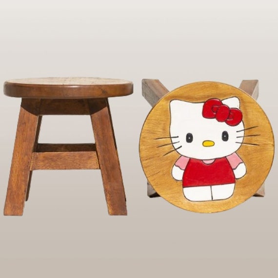 Hello Kitty Stool Sanrio Hello Kitty Step Stool For Kids – Kawaii