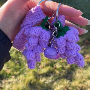 Handmade Crochet Cute Fruit Keychain - Creative Handcrafted Bag Charm ...
