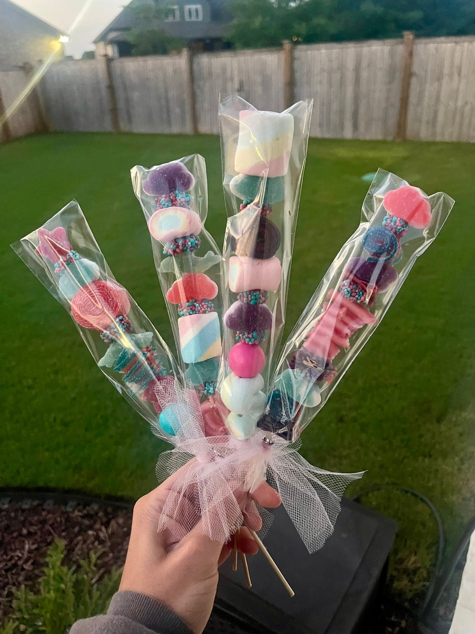 Festive Candy Kabobs-15 Pack - Etsy