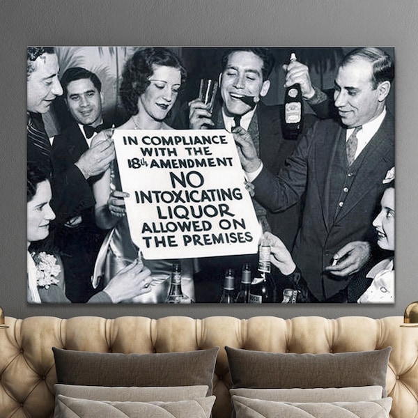 Prohibition Era Sign - Etsy