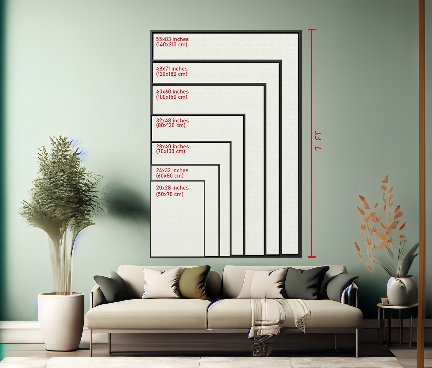 Canvas Wall Art Abstract Home Design Abstract Golden Leaf - Etsy