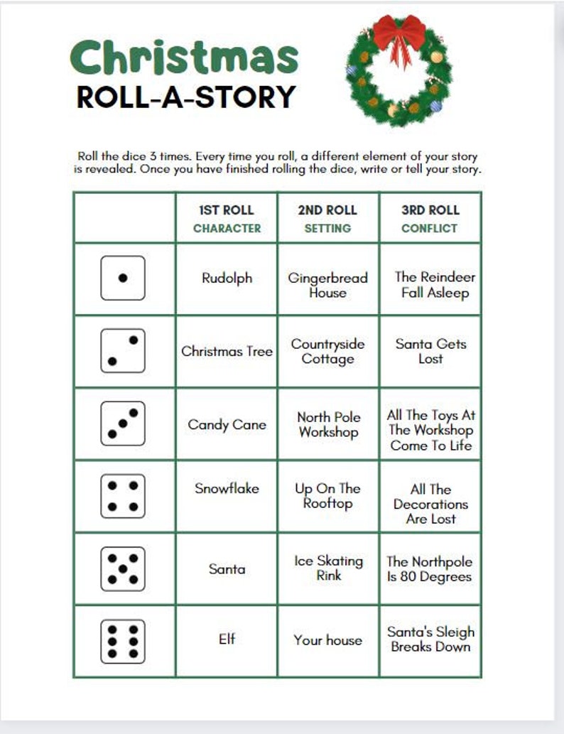 Printable Christmas Activities for Kids, Christmas Activities for ...