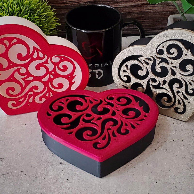 Heart Shaped Box - Etsy