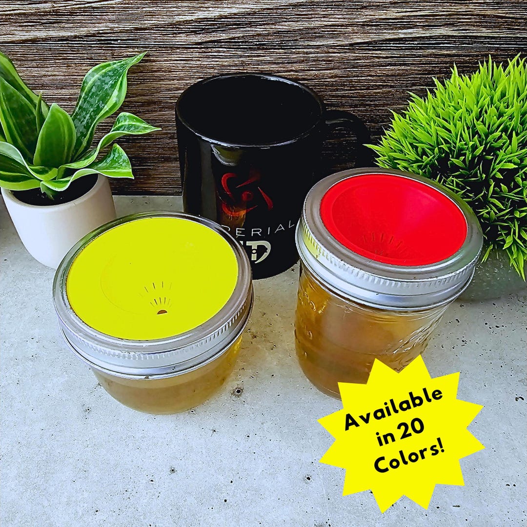 Fruit Fly Trap Mason Jar Insert: 3D Printed DIY Pest Control - Etsy